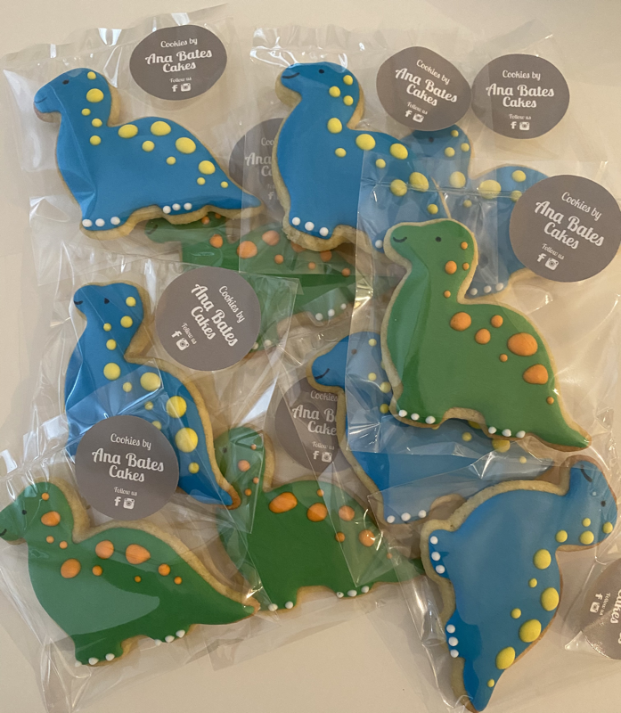 Dinosaur Cookies – Ana Bates Cakes